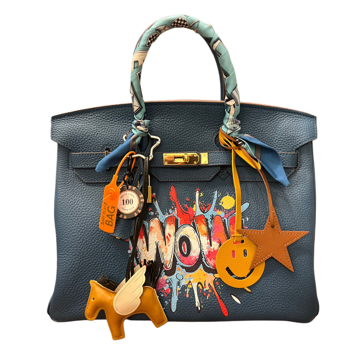 Charcoal Blue Play Bag – My Play Clutch